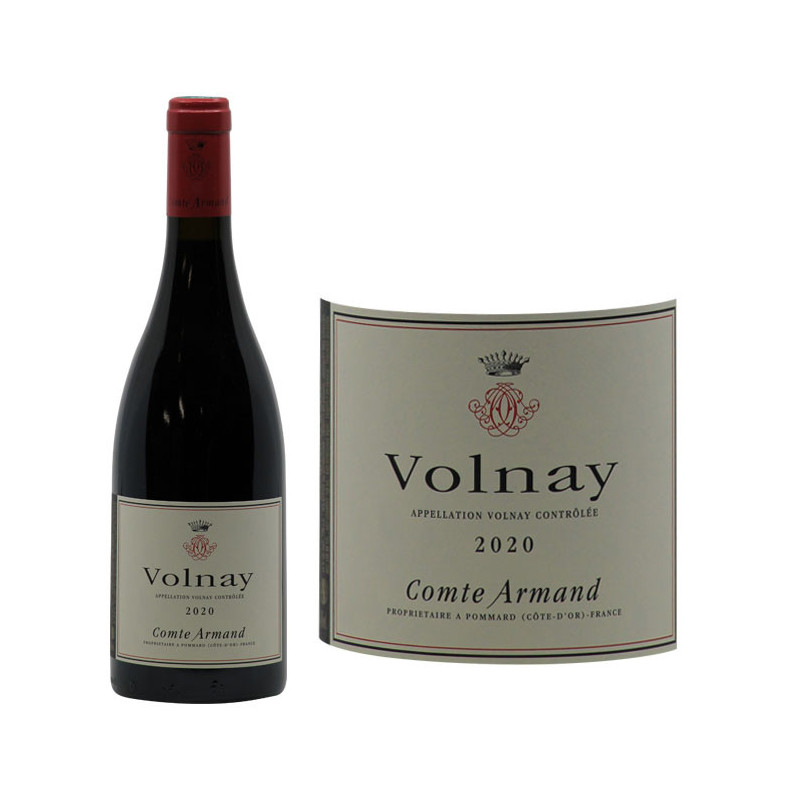 Volnay 2020 - Domaine Comte Armand - Côte de Beaune - Vin Rouge ...