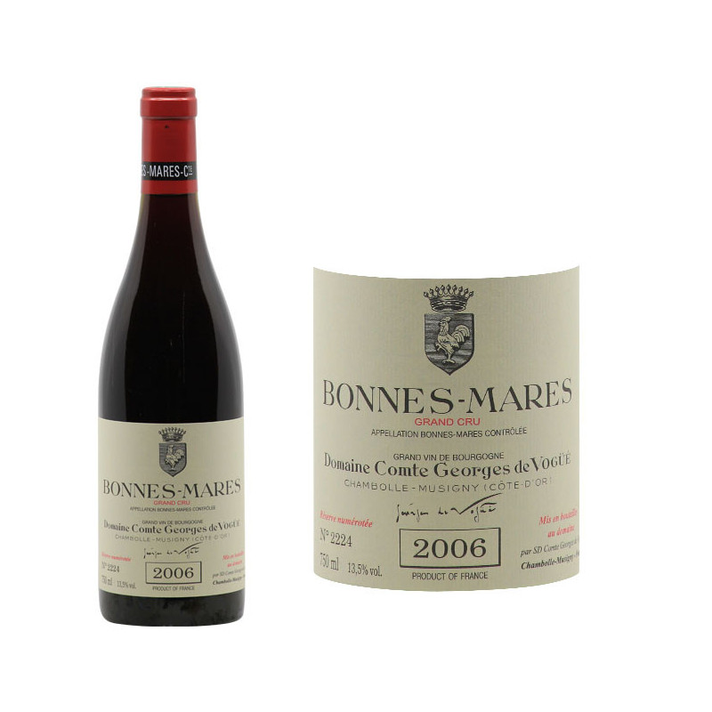 Bonnes-Mares 2006 - Domaine Comte Georges de Vogüé - Côte de Nuits ...