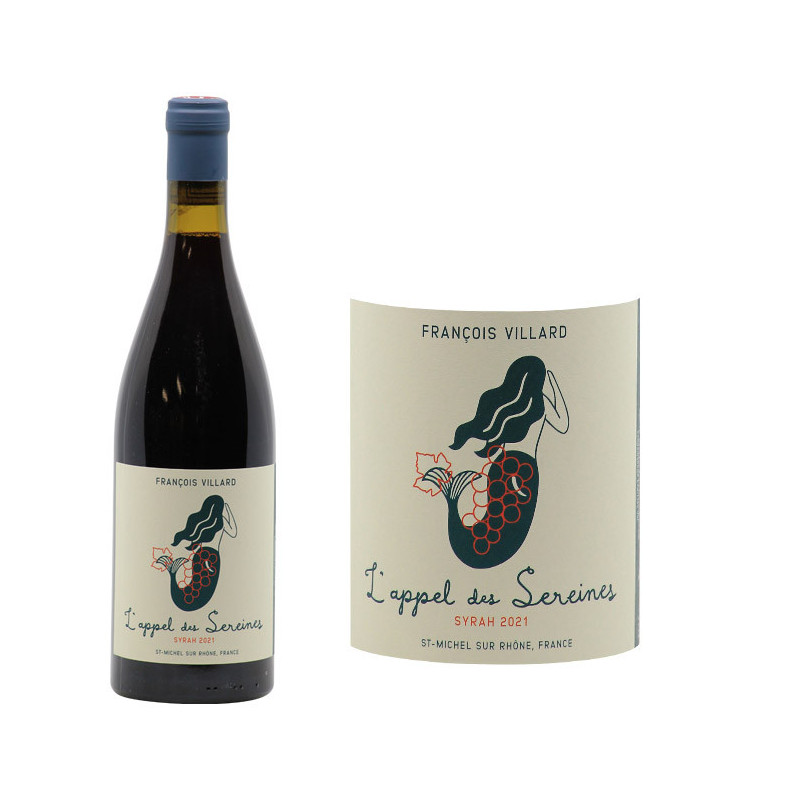 Vin de France Syrah "L'Appel des Sereines" 2021 - Domaine François ...
