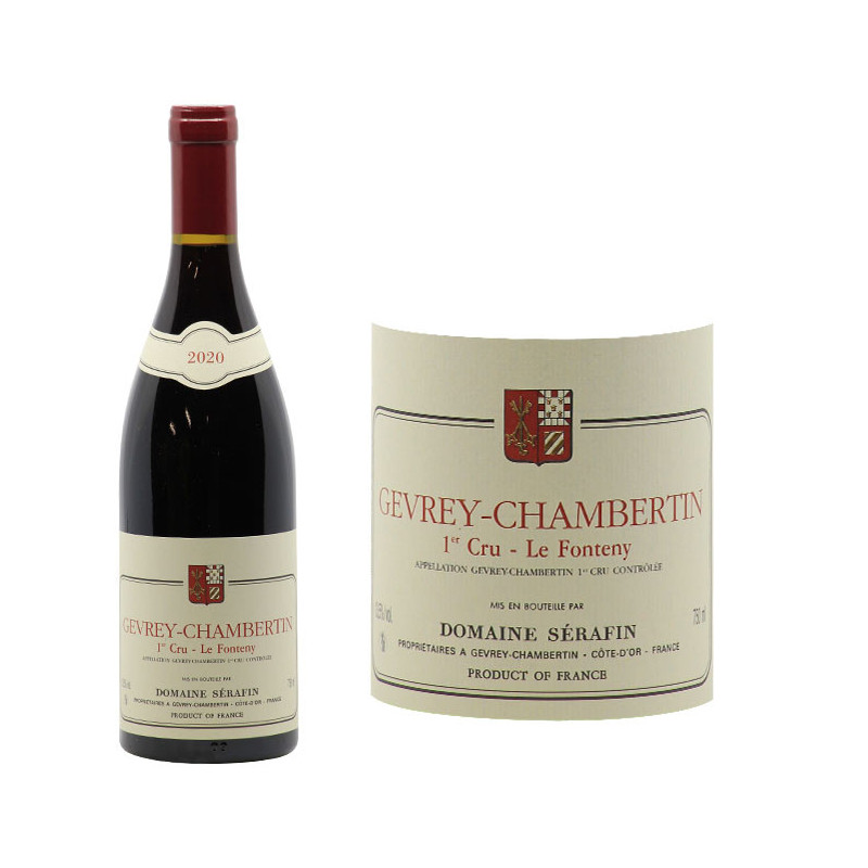Gevrey-Chambertin 1er Cru Le Fonteny 2020 - Domaine Sérafin Père & Fils ...