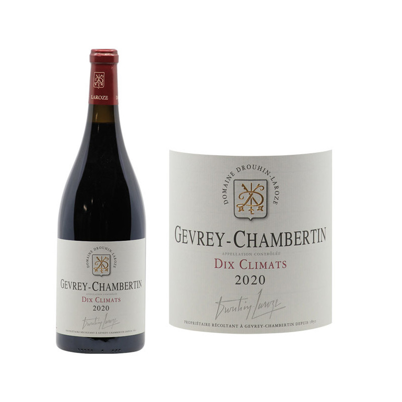 Gevrey-Chambertin "Dix Climats" 2020 - Domaine Drouhin-Laroze - Côte de ...