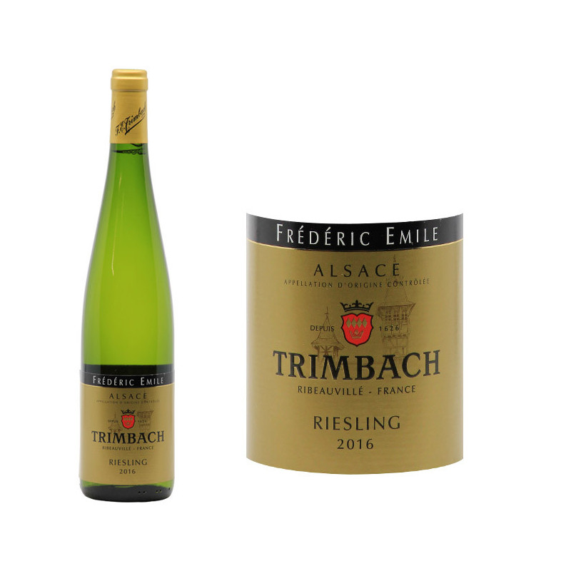 Riesling "Cuvée Frédéric Emile" 2016 - Domaine Trimbach - Alsace - Vin ...