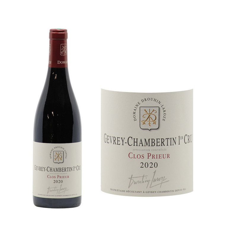Gevrey-Chambertin 1er Cru Clos Prieur 2020 - Domaine Drouhin-Laroze ...