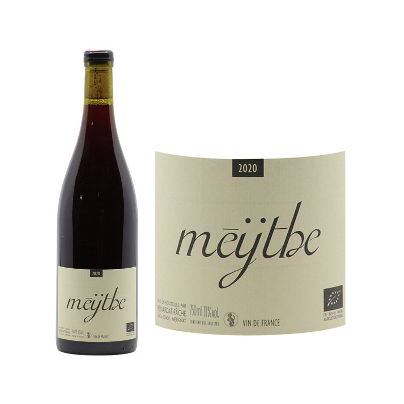 Vin de France Rouge "méÿté" 2020 - Domaine Renardat Fache - Vin de ...