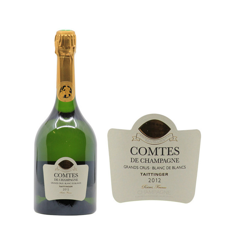 Taittinger Comtes de Champagne 2012 - Champagne Taittinger - Blanc de ...
