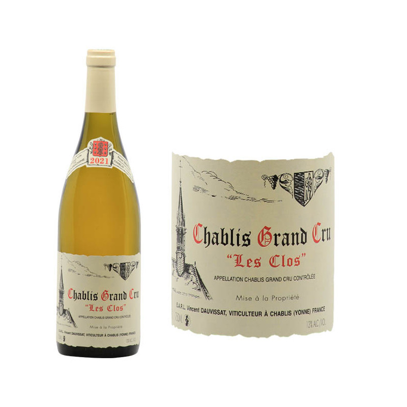 Chablis Grand Cru Les Clos 2021 - Domaine Dauvissat - Chablisien - Vin ...