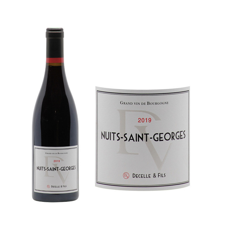 Nuits-Saint-Georges 2019 - Domaine Decelle & Fils - Côte de Nuits - Vin ...