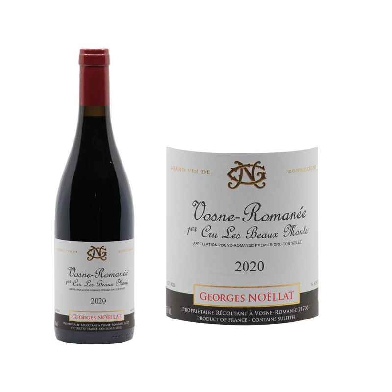 Vosne-Romanée 1er Cru Les Beaux Monts 2020 - Georges Noëllat - Côte de ...