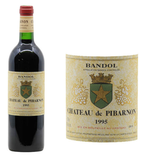 Bandol Rouge 1995 - Château de Pibarnon - Provence - Red Wine - Grands ...