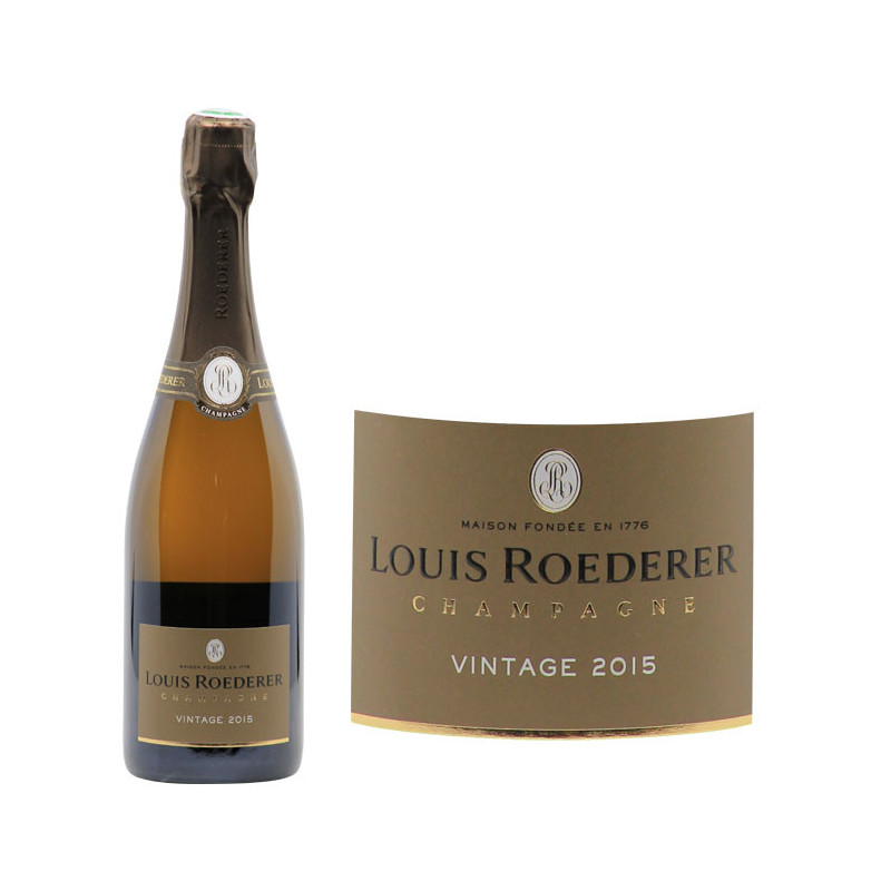 Roederer Brut Vintage 2015 - Louis Roederer - Assemblage - Vin Blanc ...