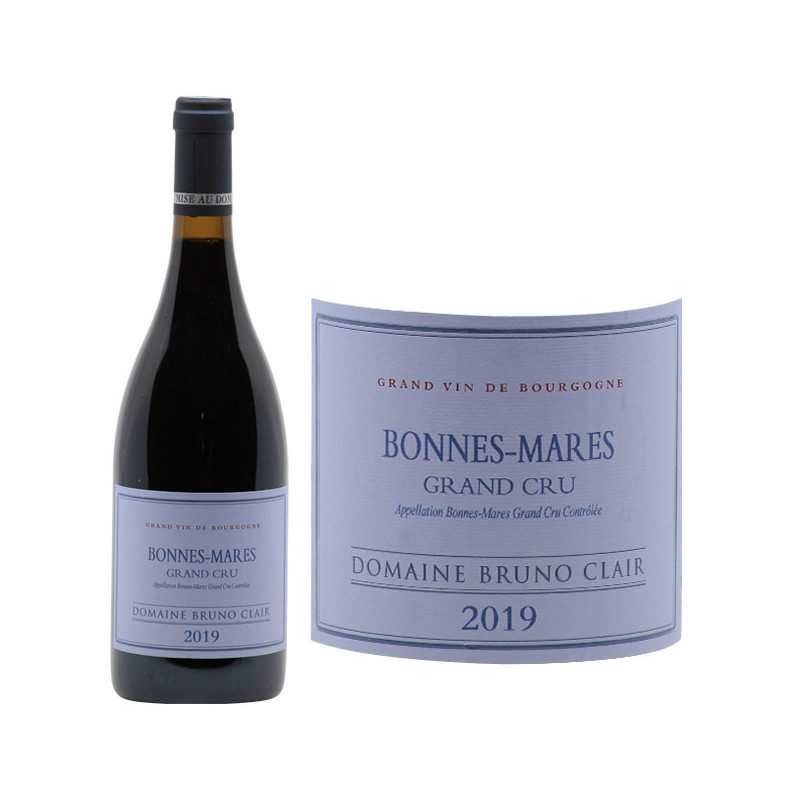 Bonnes-Mares 2019 - Domaine Bruno Clair - Côte de Nuits - Vin Rouge ...