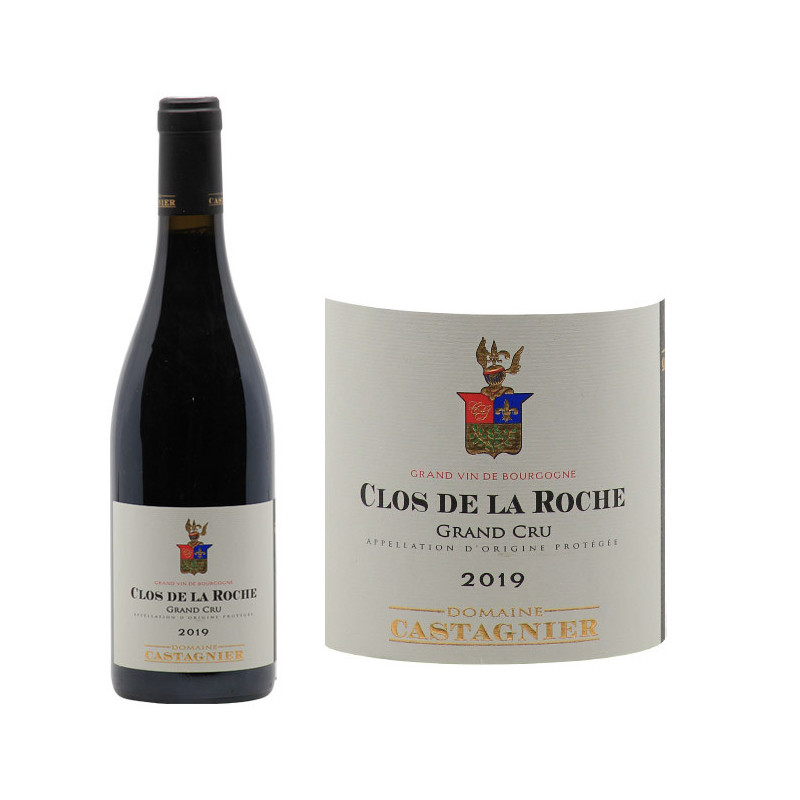 Clos de la Roche 2019 - Domaine Castagnier - Côte de Nuits - Vin Rouge ...