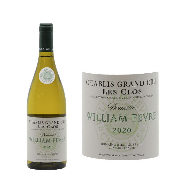 Chablis Grand Cru Les Clos 2020 - William Fèvre - Chablisien - White ...
