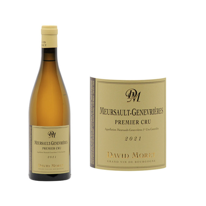 Meursault 1er Cru Genevrières 2021 - David Moret - Côte de Beaune ...