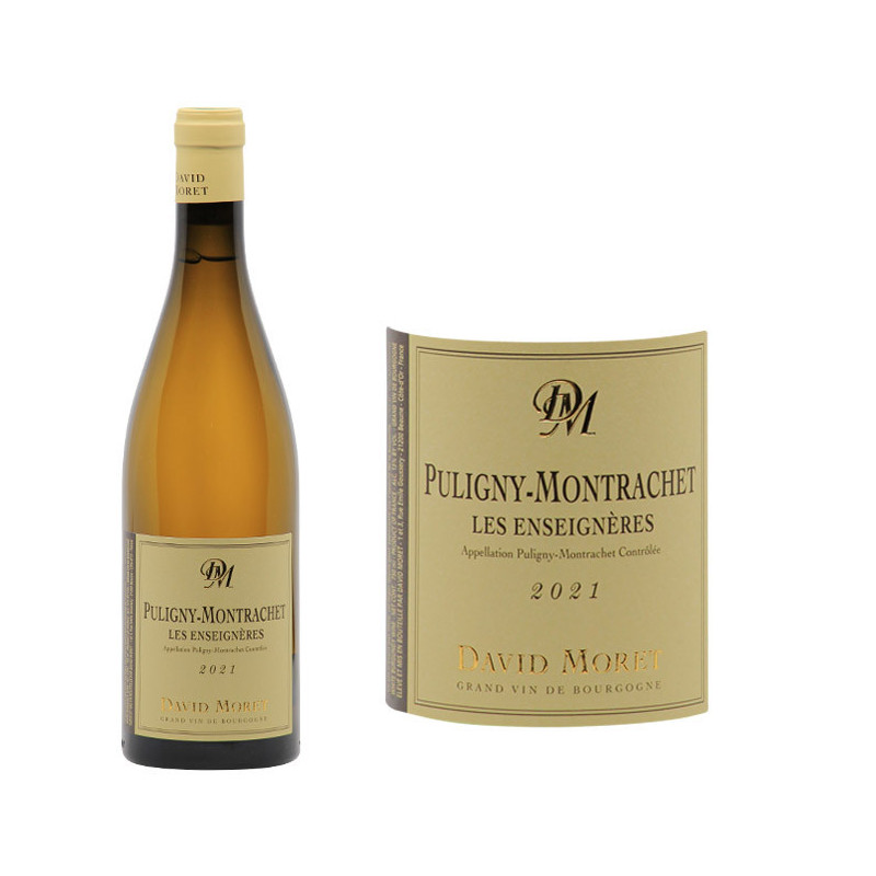 Puligny-Montrachet Les Enseignières 2021 - David Moret - Côte de Beaune ...