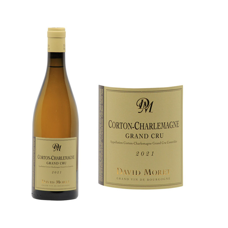 Corton-Charlemagne 2021 - David Moret - Côte de Beaune - Vin Blanc ...