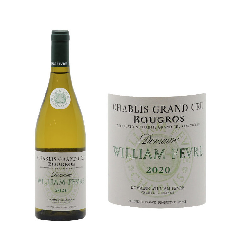 Chablis Grand Cru Bougros 2020 - William Fèvre - Chablisien - White ...