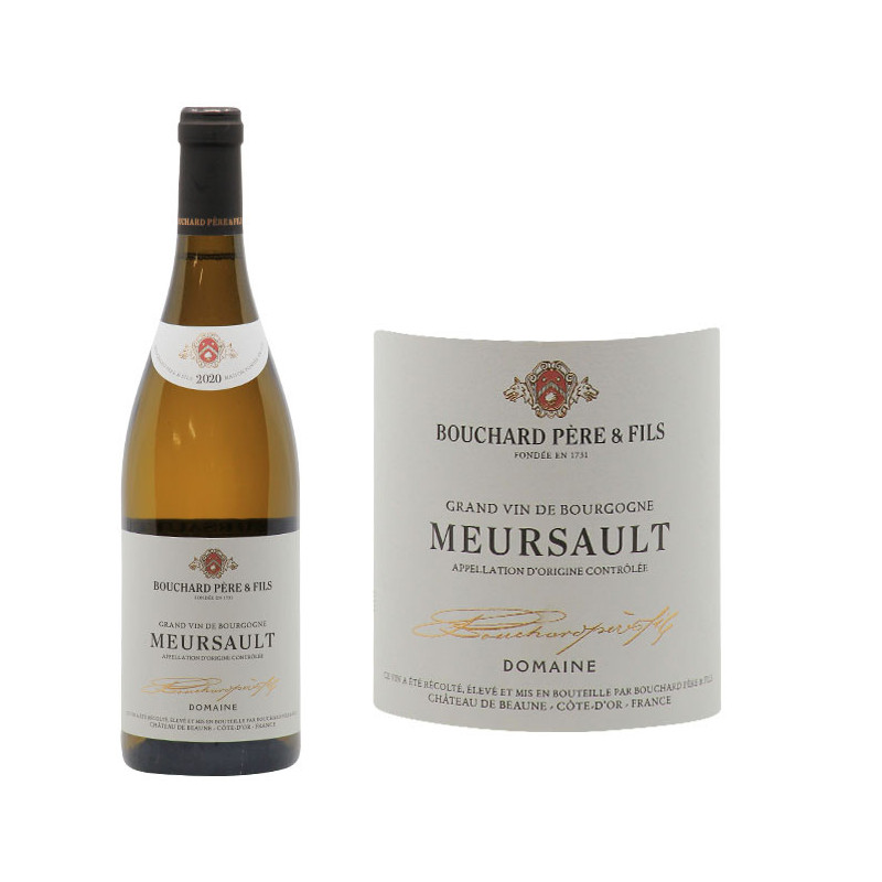 Meursault Blanc 2020 - Domaine Bouchard Père & Fils - Côte de Beaune ...