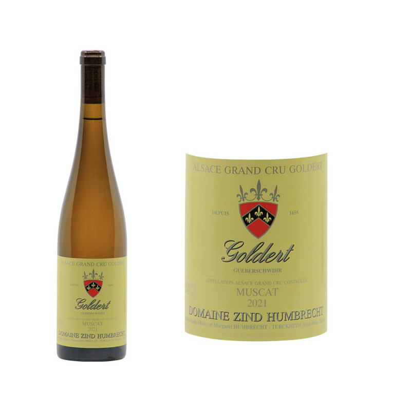 Muscat Grand Cru Goldert 2021 - Domaine Zind Humbrecht - Alsace - Vin ...