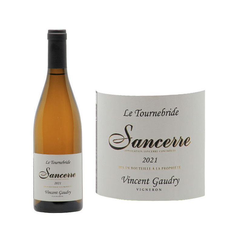 Sancerre Blanc "Le Tournebride" 2021 - Vincent Gaudry - Centre - White ...