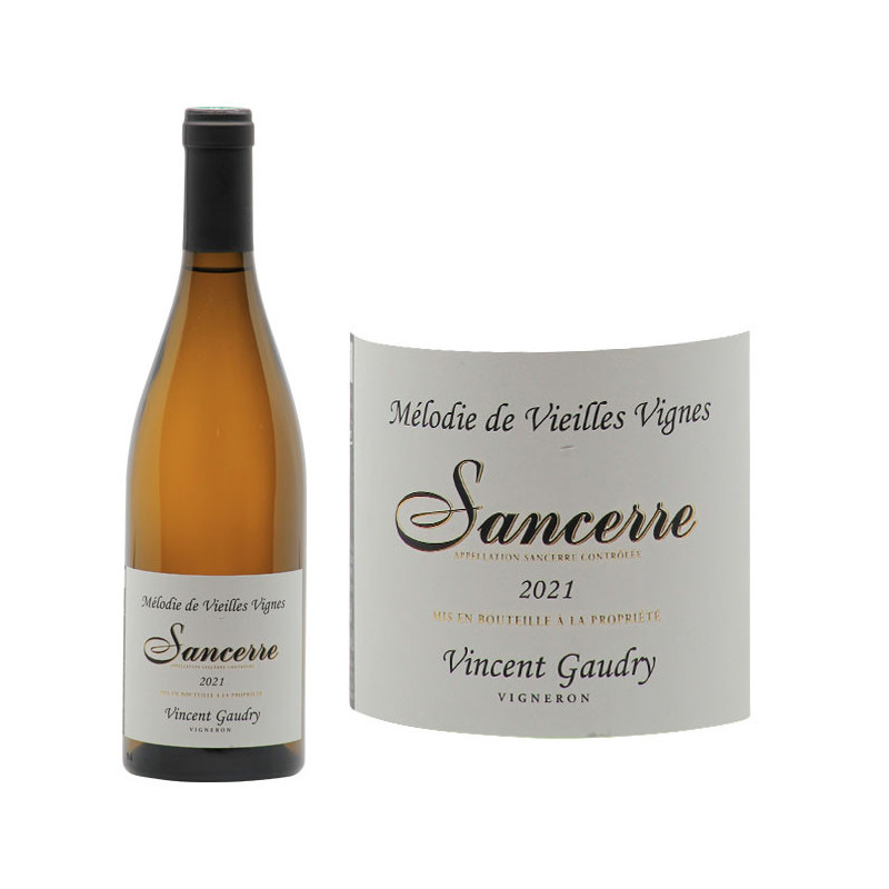 Sancerre Blanc "A mi-Chemin" 2019 - Vincent Gaudry - Centre - White ...