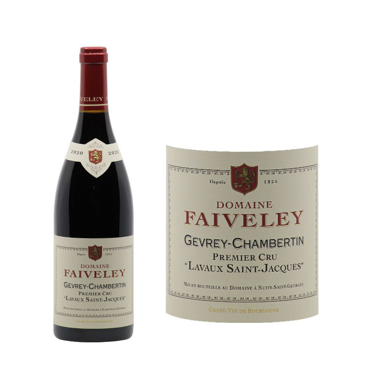Gevrey-Chambertin 1er Cru Lavaux Saint-Jacques 2020 - Domaine Faiveley ...