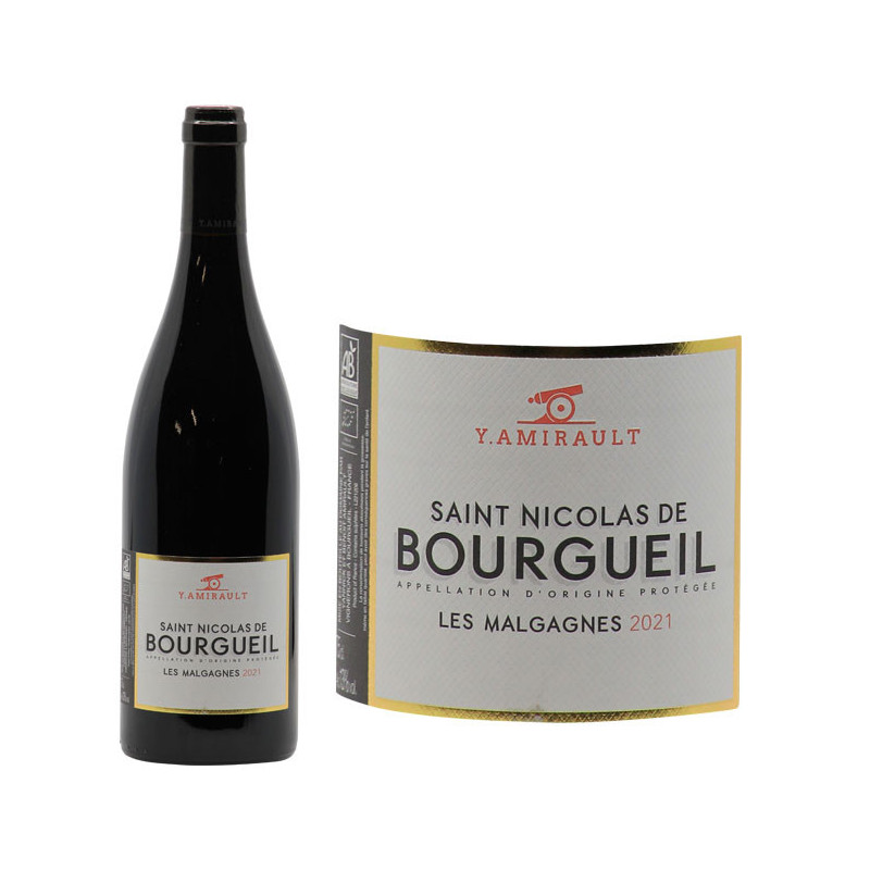 Saint-Nicolas-de-Bourgueil "Les Malgagnes" 2021 - Domaine Yannick Amirault - Touraine - Vin ...