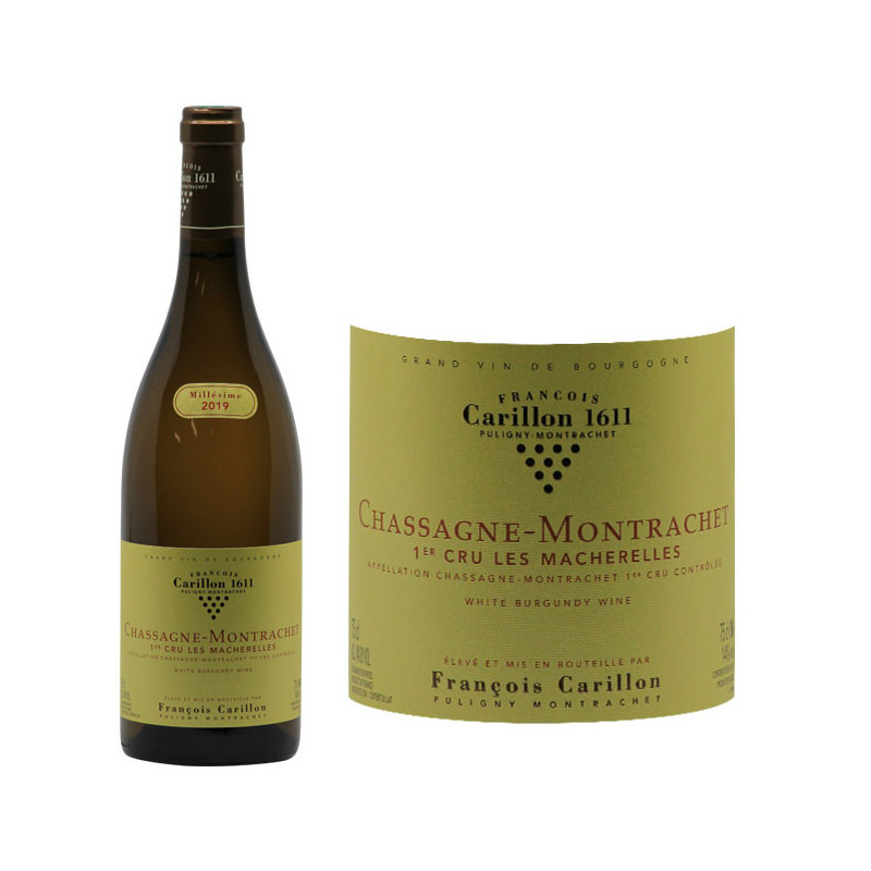 Chassagne-Montrachet 1er Cru Les Macherelles 2019 - Domaine François ...