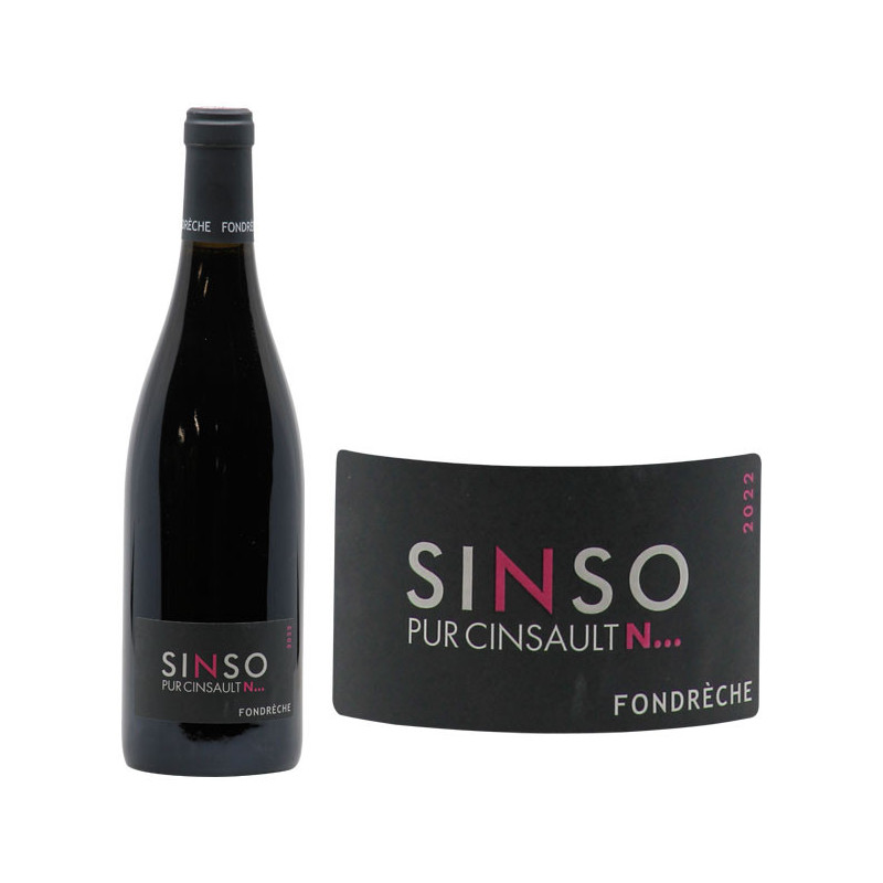 Vin de France Rouge "Sinso" 2022 - Domaine de Fondrèche - Vin de France ...