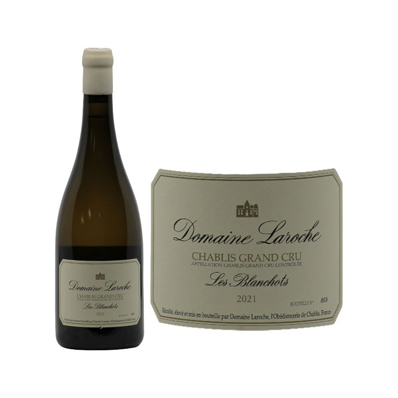 Chablis Grand Cru Blanchot 2021 - Domaine Laroche - Chablisien - Vin ...