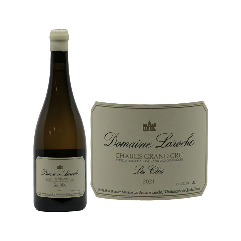 Chablis Grand Cru Les Clos 2021 - Domaine Laroche - Chablisien - Vin ...