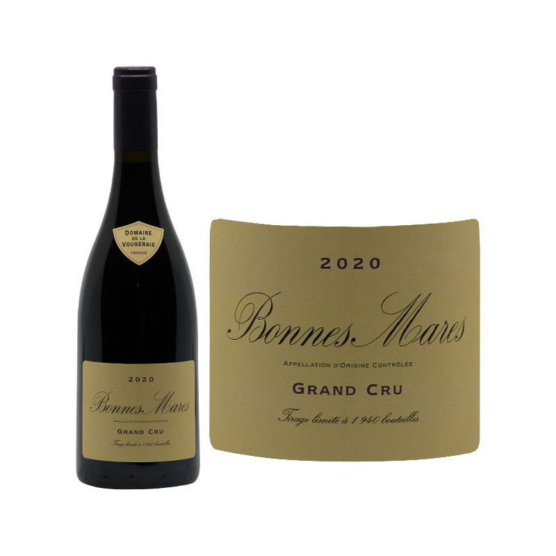 Bonnes-Mares 2020 - Domaine de la Vougeraie - Côte de Nuits - Vin Rouge ...