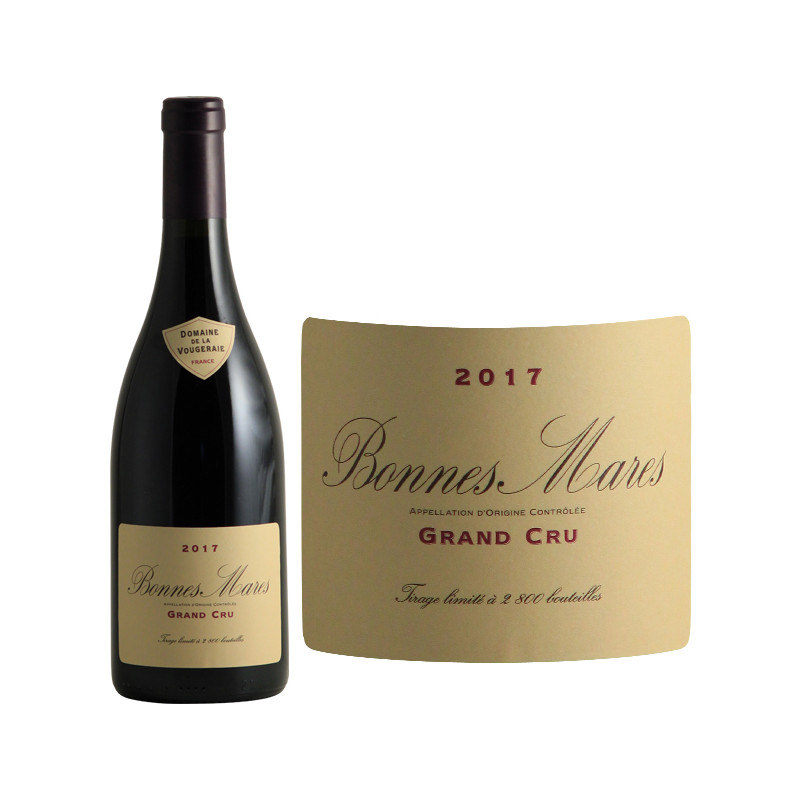 Bonnes-Mares 2017 - Domaine de la Vougeraie - Côte de Nuits - Vin Rouge ...