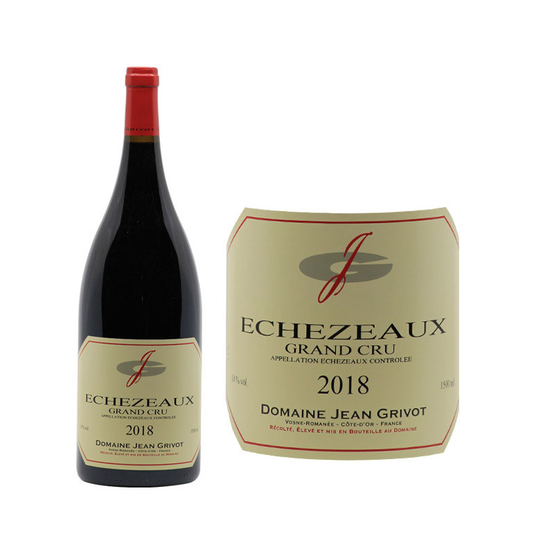 Echezeaux 2018 - Domaine Jean Grivot - Côte de Nuits - Vin Rouge ...