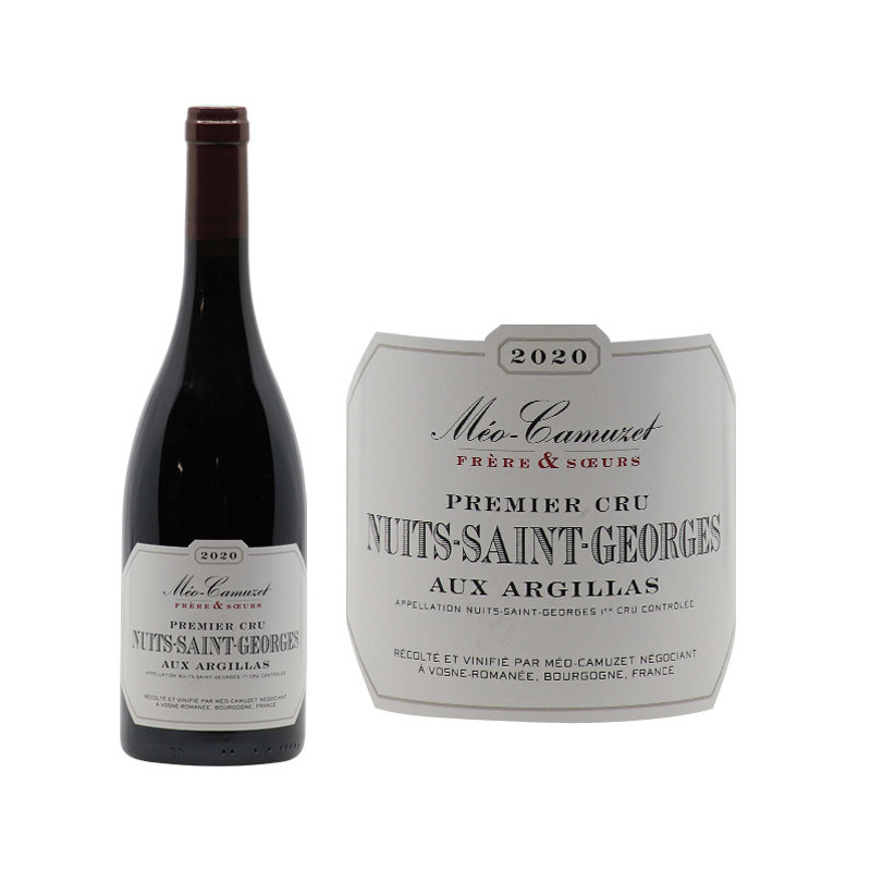 Nuits-Saint-Georges 1er Cru Aux Argillas 2020 - Méo-Camuzet Frère ...