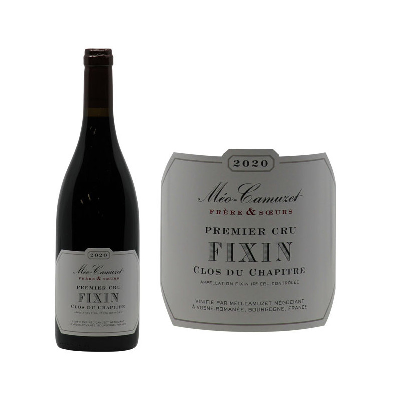 Fixin 1er Cru Clos du Chapitre 2020 - Méo-Camuzet Frère&Soeurs - Côte ...