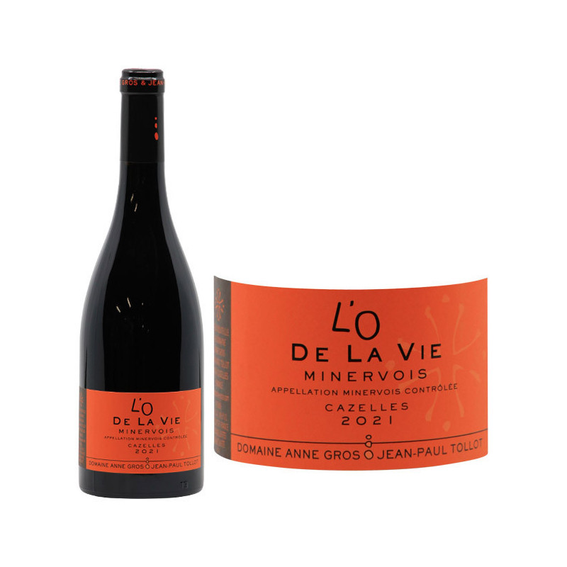 Minervois "L'O de la Vie" 2021 - Domaine Anne Gros & J-Paul Tollot ...