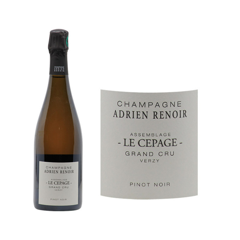 Adrien Renoir Cuvée Le Cépage Grand Cru - Champagne Adrien Renoir - Montagne de Reims - White ...