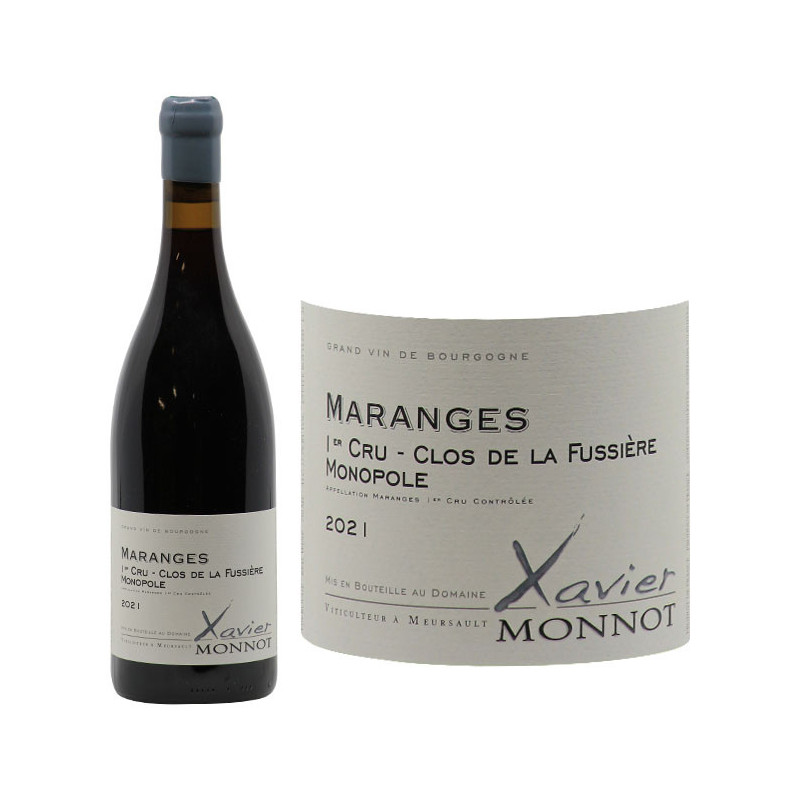 Maranges 1er Cru Clos de la Fussière 2021 - Domaine Xavier Monnot ...