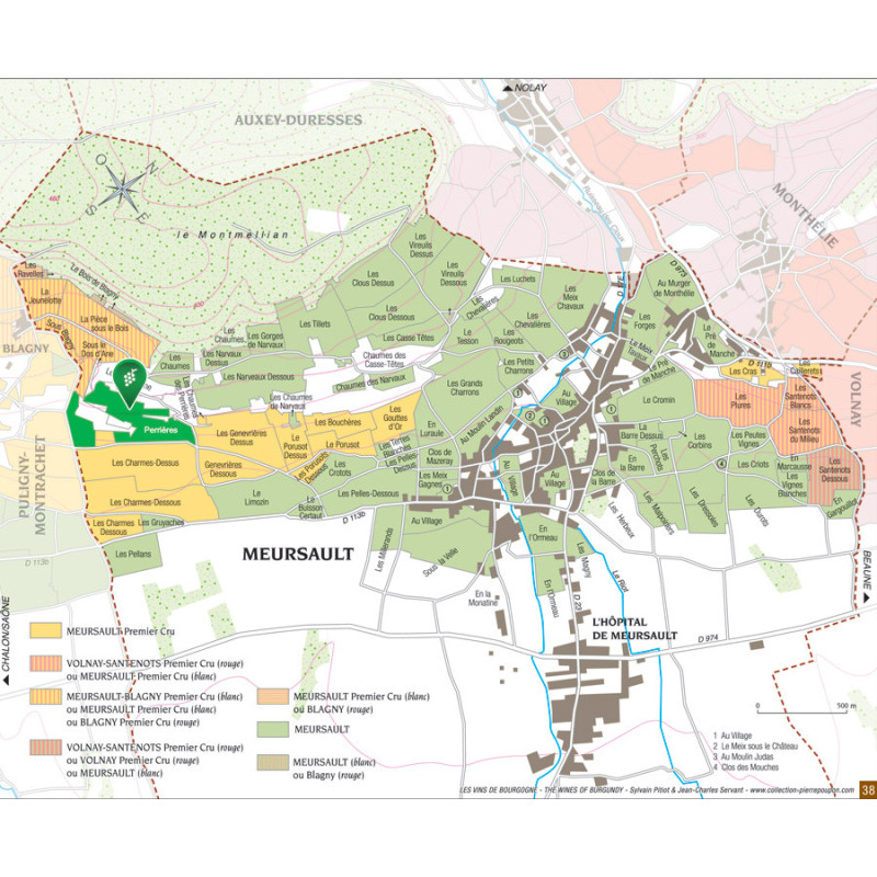 Meursault 1er Cru Perrières 2018 - David Moret - Côte de Beaune - White ...