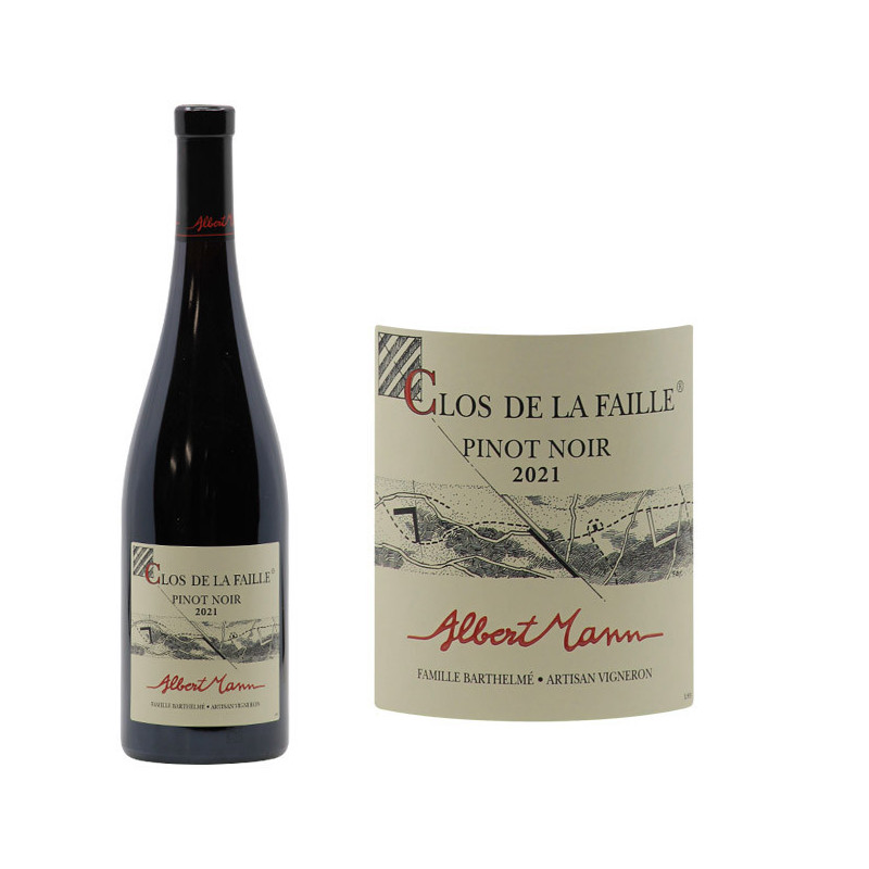 Pinot Noir "Clos de la Faille" 2021 - Domaine Albert Mann - Alsace ...