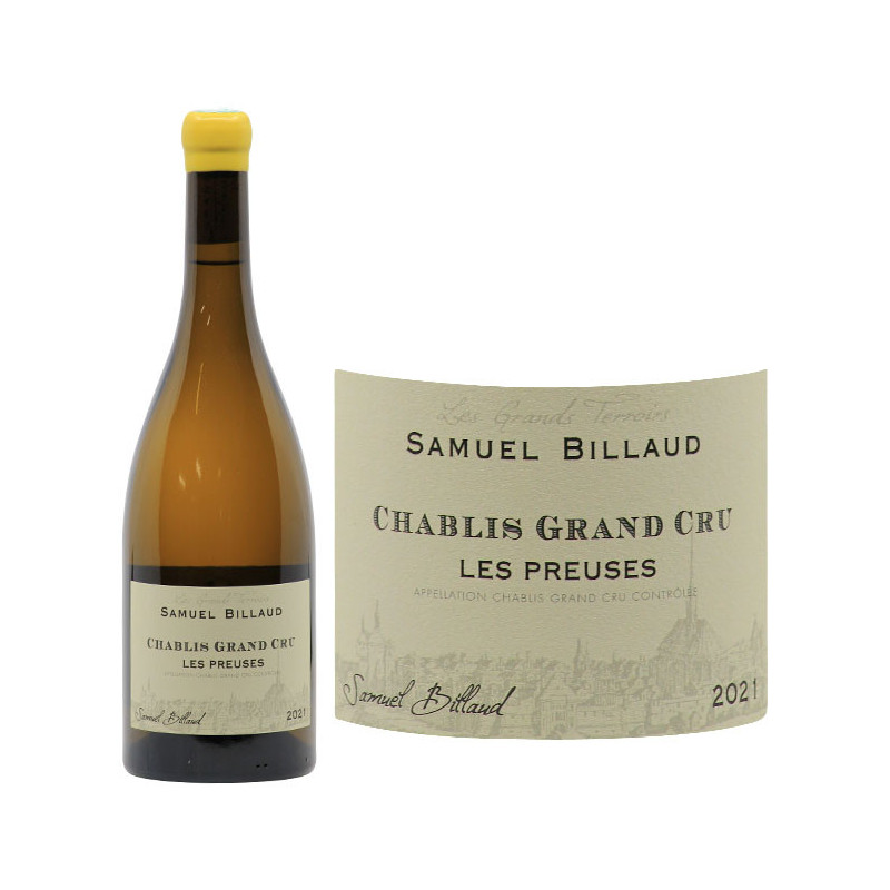 Chablis Grand Cru Les Preuses 2021 - Domaine Samuel Billaud ...
