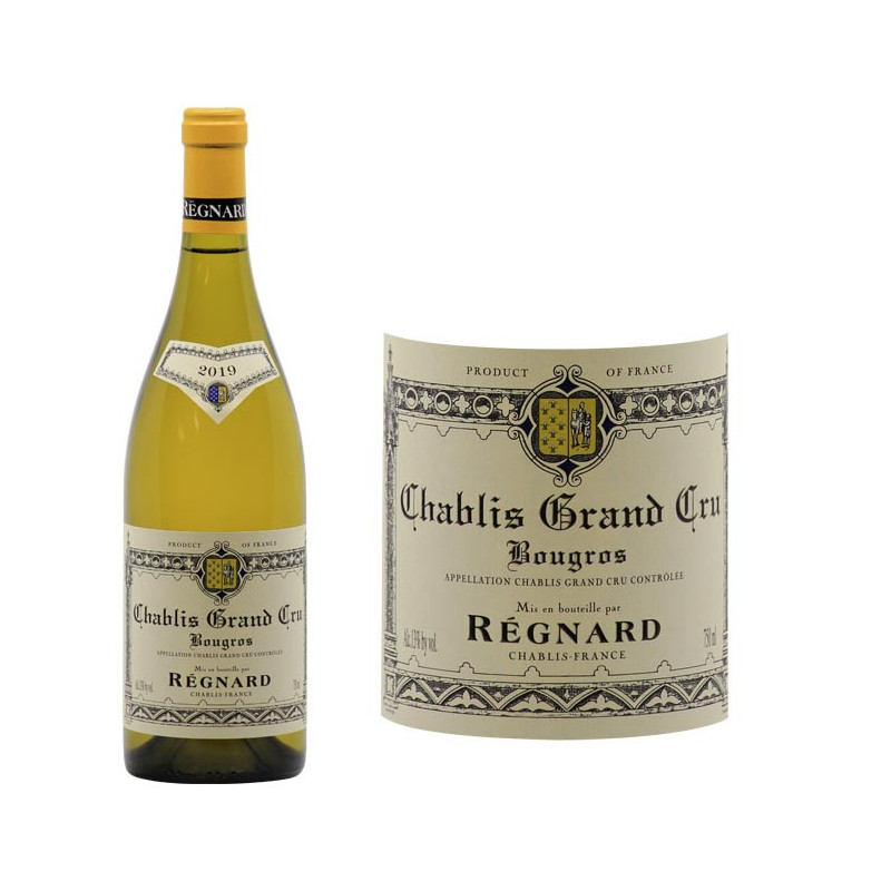 Chablis Grand Cru Bougros 2019 - Maison Régnard - Chablisien - Vin ...