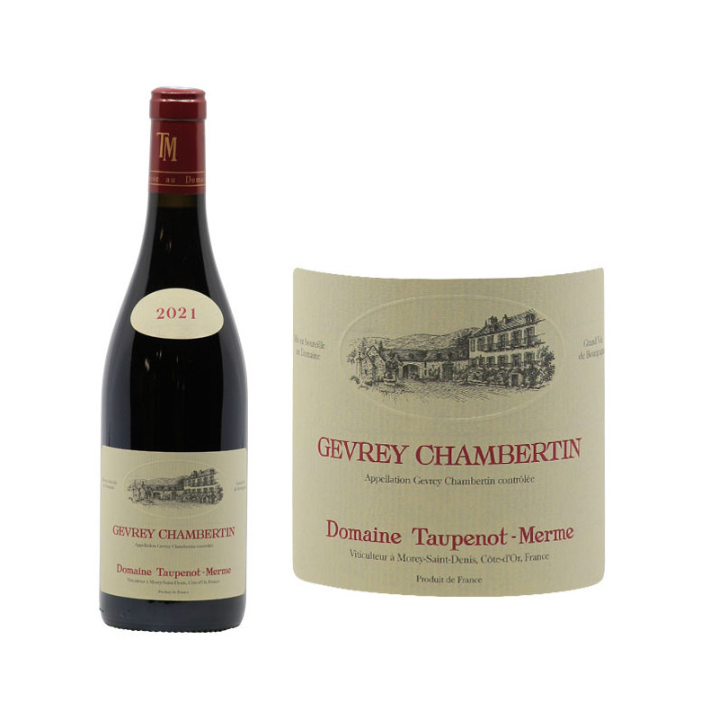 Gevrey-Chambertin 2021 - Domaine Taupenot Merme - Côte de Nuits - Vin ...