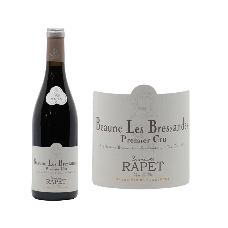 Beaune 1er Cru Les Bressandes 2019 - Domaine Rapet Père & Fils - Côte de Beaune - Vin Rouge ...