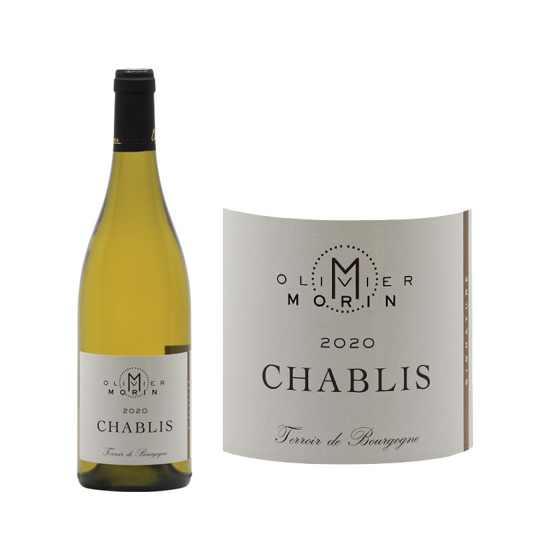 Chablis 2020 - Domaine Olivier Morin - Chablisien - Vin Blanc - Grands ...
