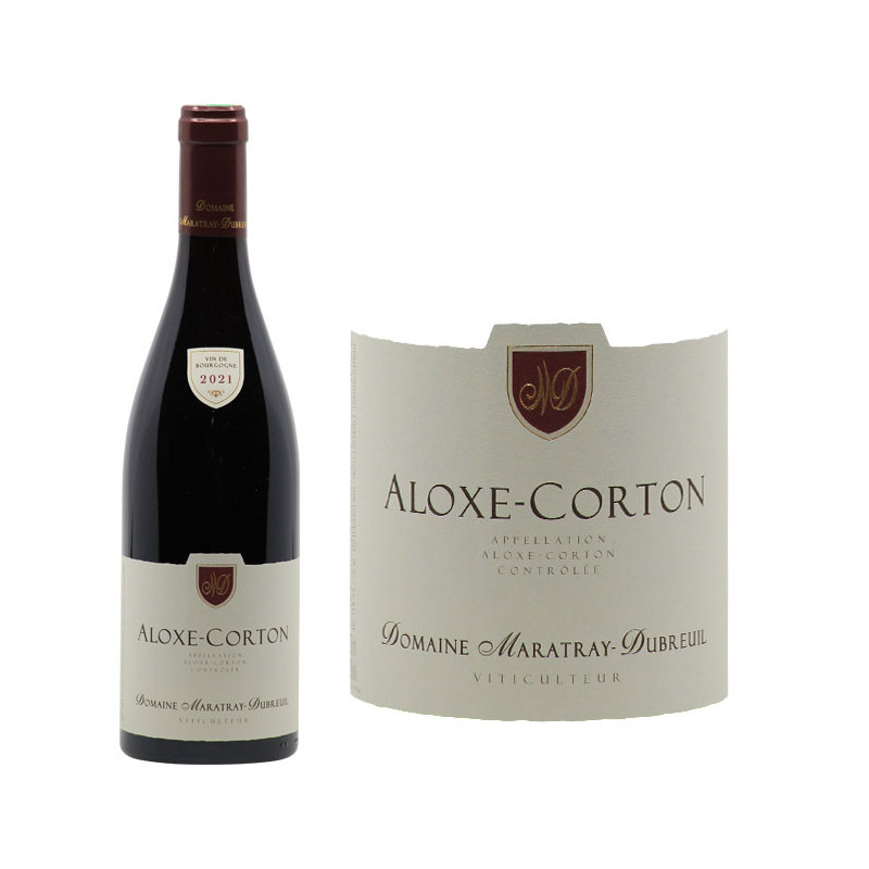 Aloxe-Corton 2021 - Domaine Maratray-Dubreuil - Côte de Beaune - Vin ...