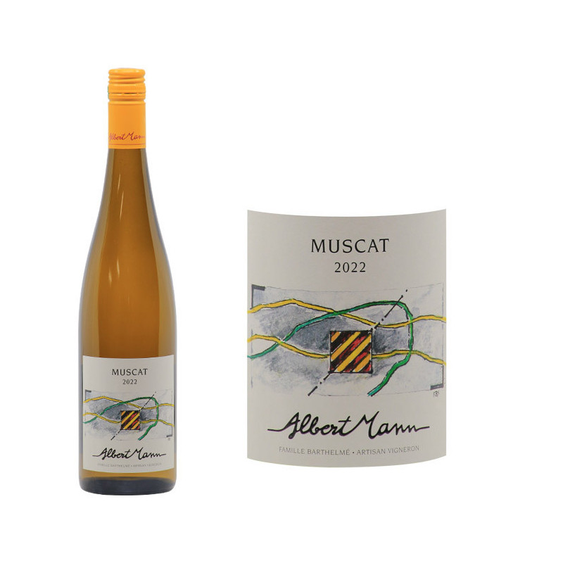 Muscat 2022 - Domaine Albert Mann - Alsace - White Wine - Grands Bourgognes