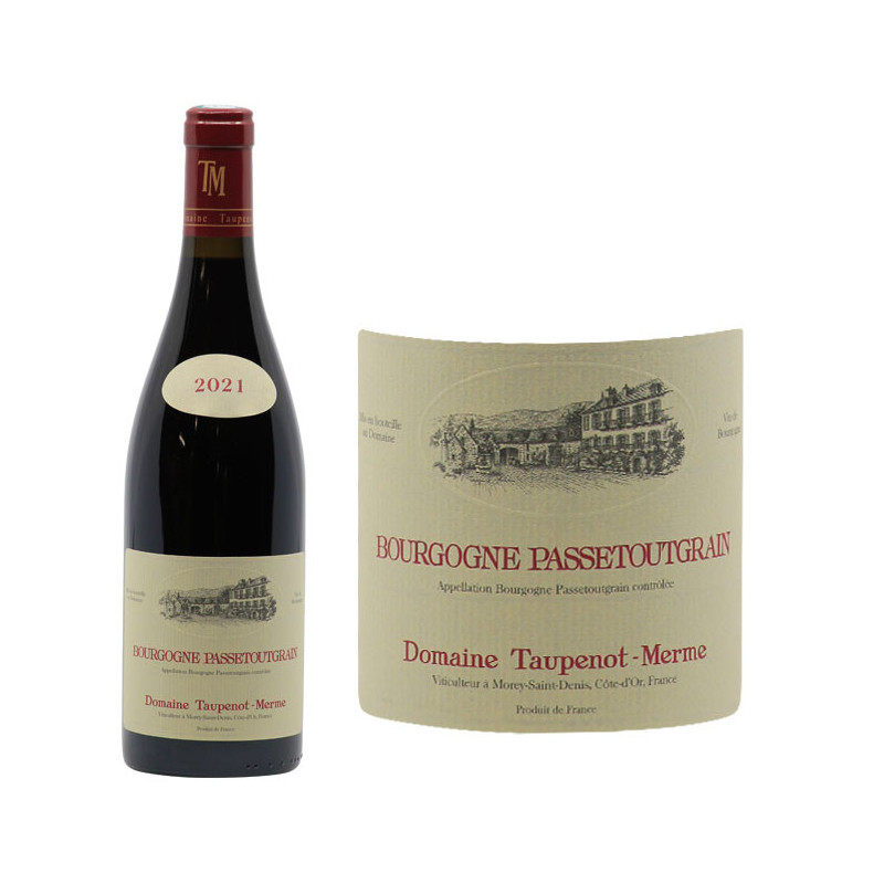 Bourgogne Passetoutgrain 2021 - Domaine Taupenot Merme - Bourgogne ...