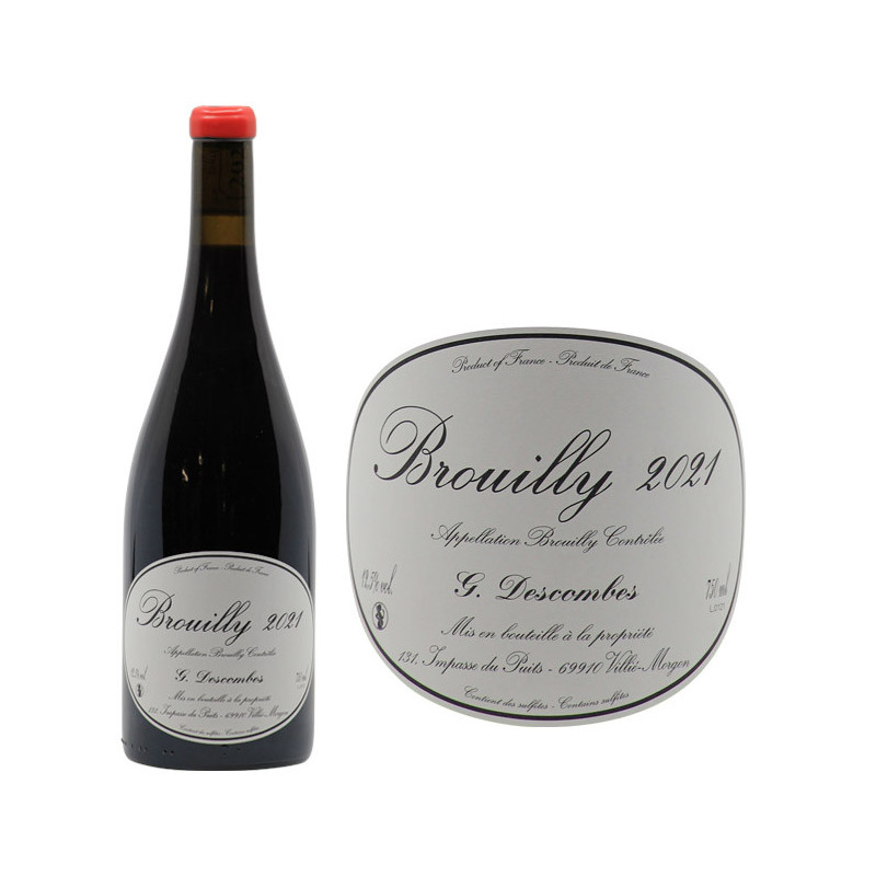 Brouilly 'Vieilles Vignes' 2021 - Domaine Georges Descombes - Crus du ...